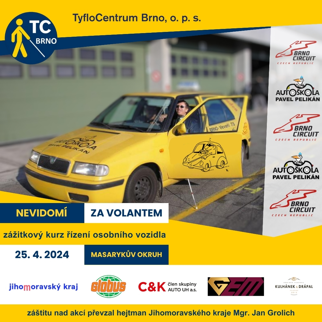 Masarykův okruh přivítá nevidomé! | TyfloCentrum Brno